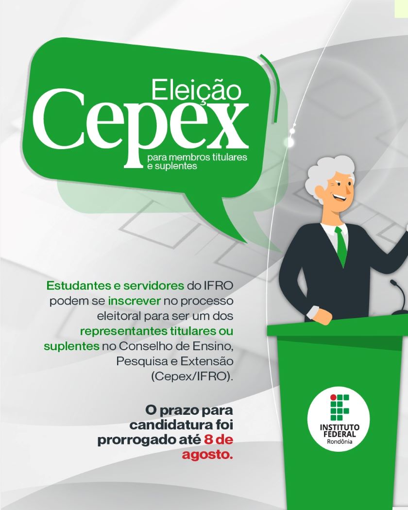 IFRO convida representantes para se candidatarem ao Cepex